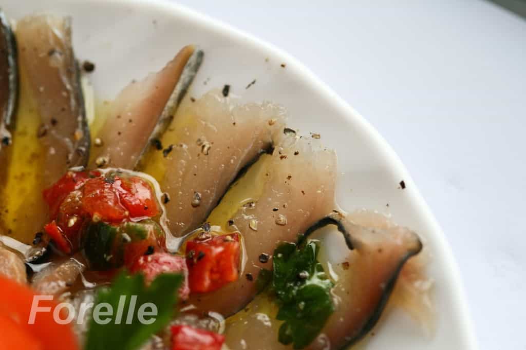 Sūdytos skumbrės užkandėlė - receptas