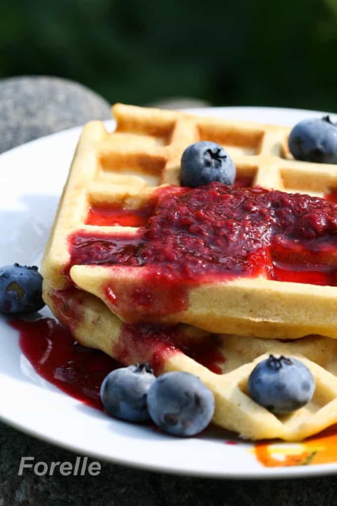 Avižiniai vafliai - receptas